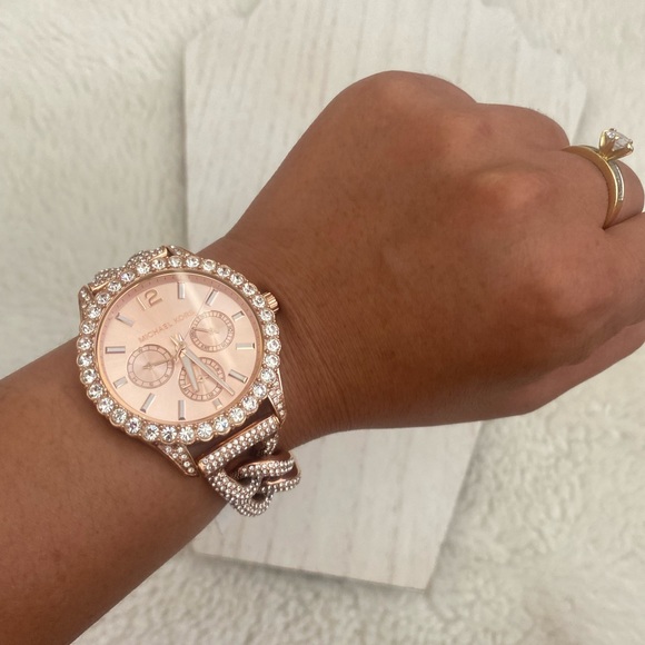 Michael Kors | Accessories | Michael Kors Special Edition Pave Watch ...